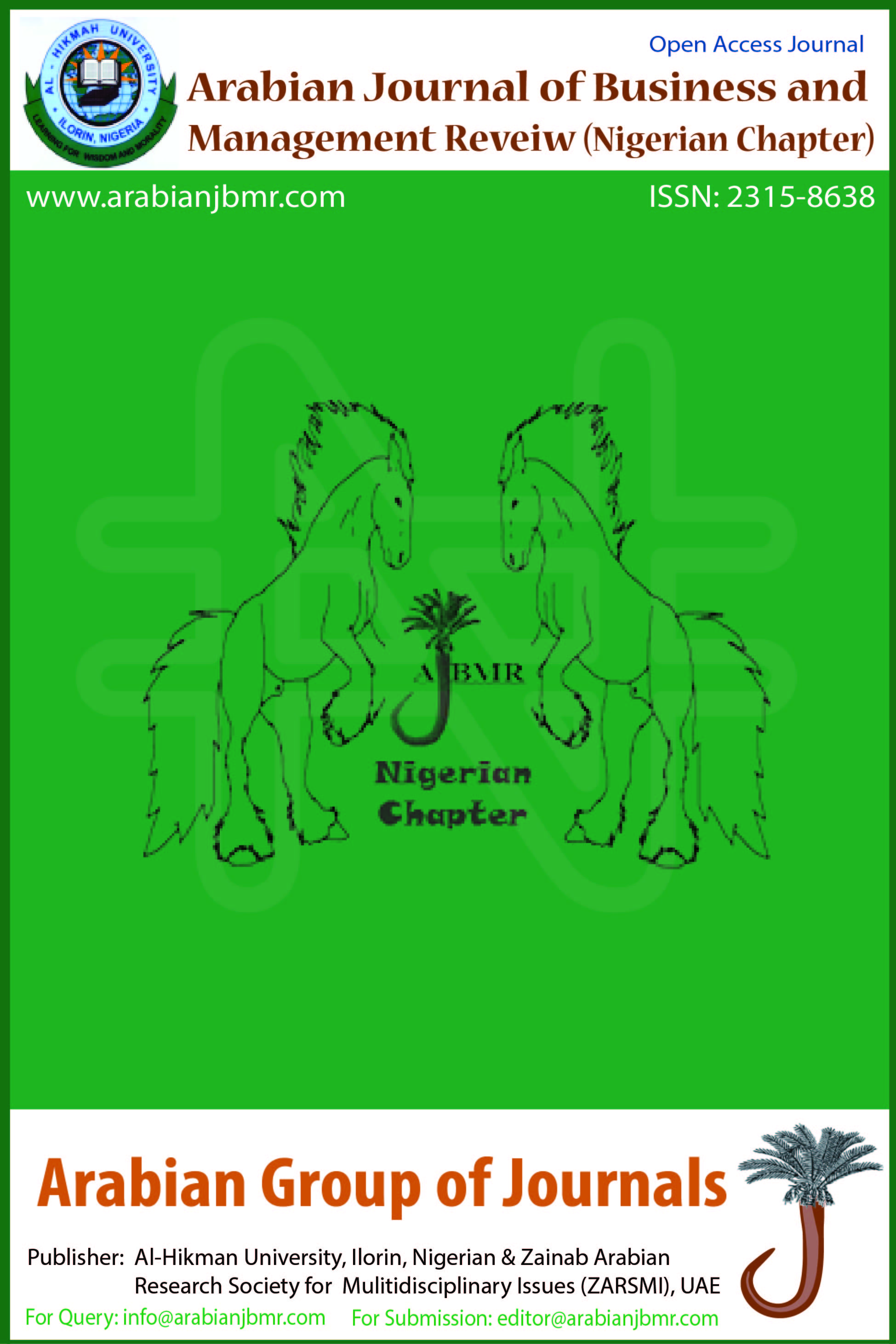 Arabian Journal of Business and Management Review (Nigerian Chapter)